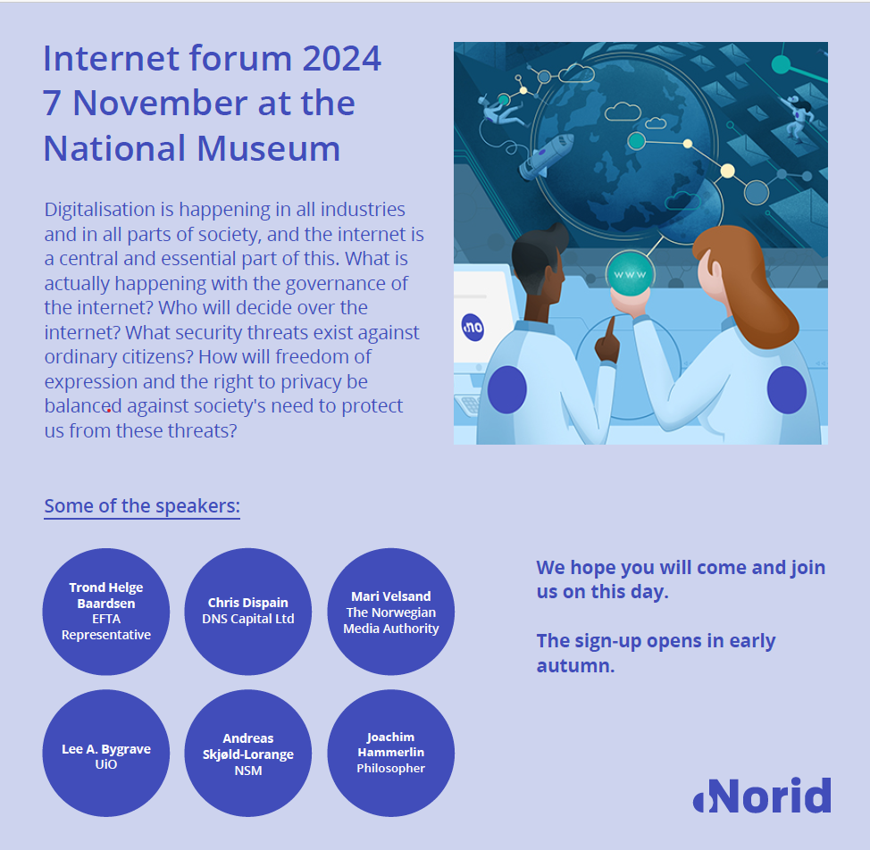 The internet forum – Norid